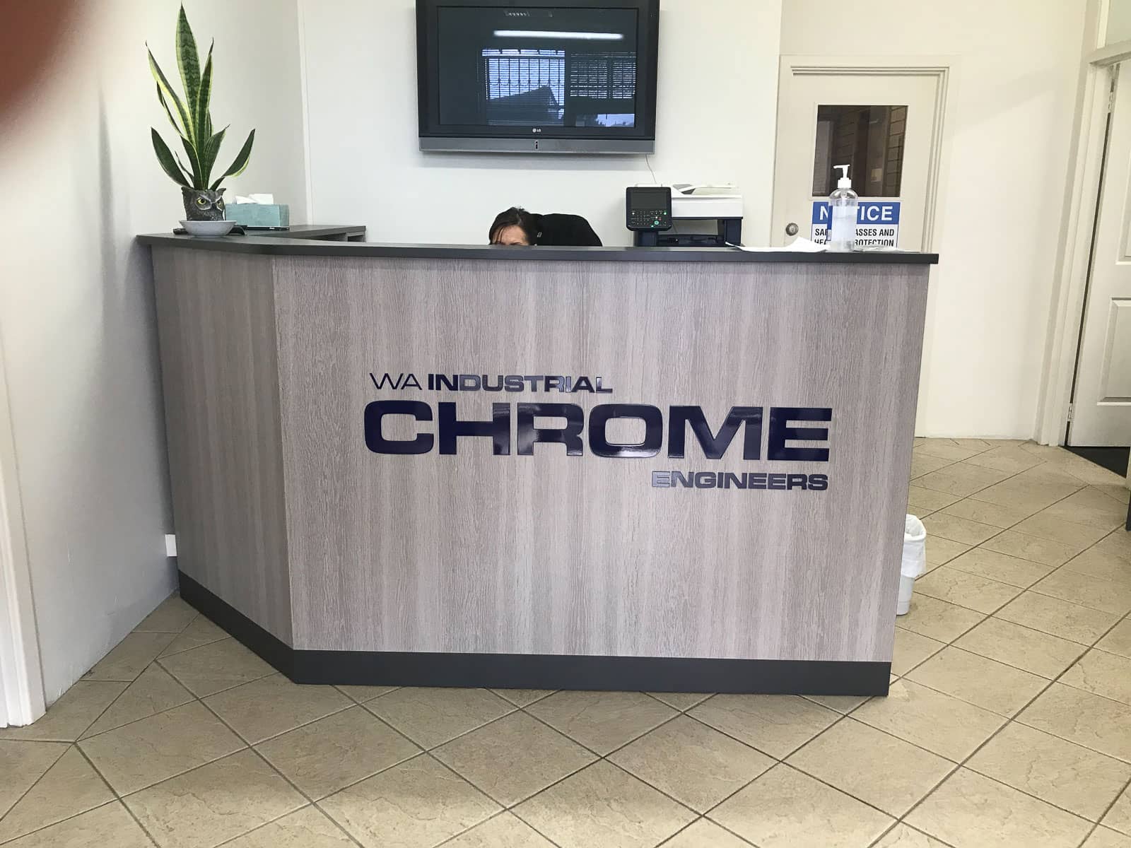 Reception Signs Perth, WA - EXBO